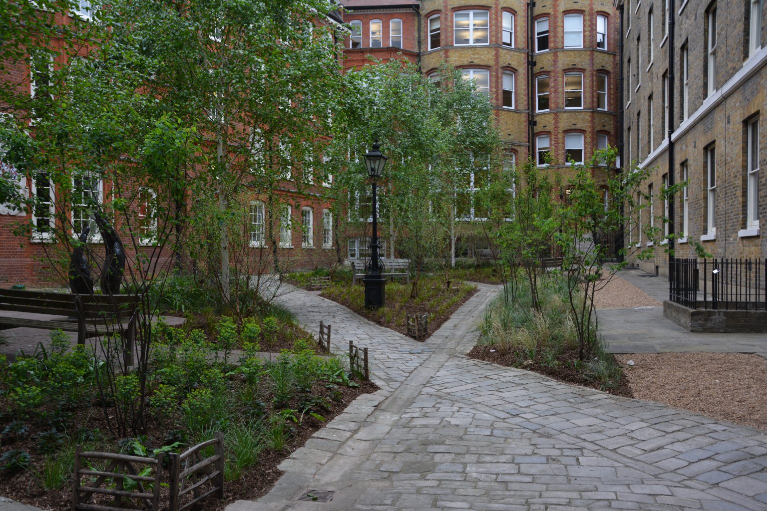 7 design principles for courtyard gardens - The Garden Company